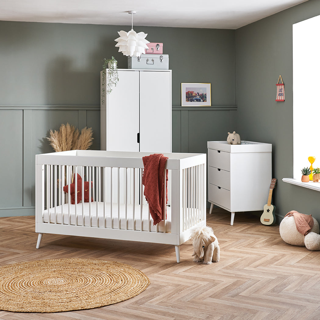 Maya 3 Piece Room Set by Obaby - Scandinavian-Inspired Nursery Design ...