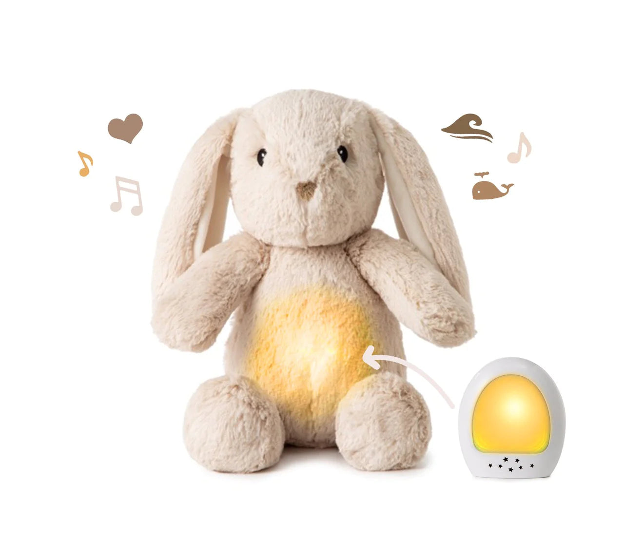 Cloud.B LoveLight™ Buddies - Billy Bunny™: The Perfect Sleep Companion ...